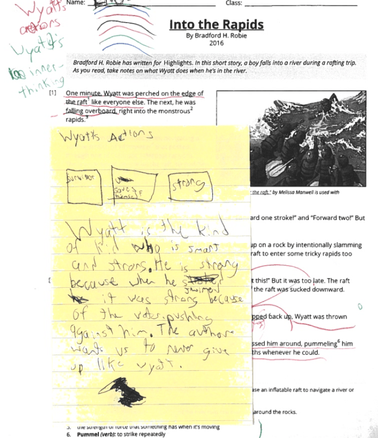 Text Dependent Analysis – Wonder Twin Workshop